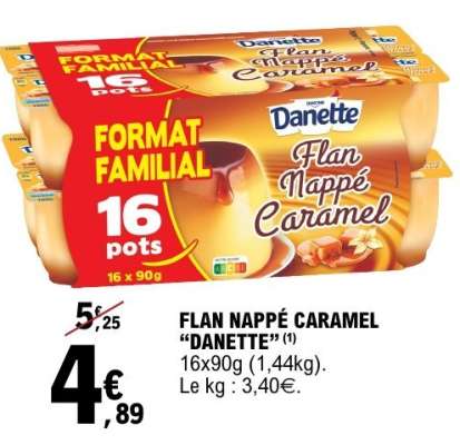 Promo DANETTE • De 1,25